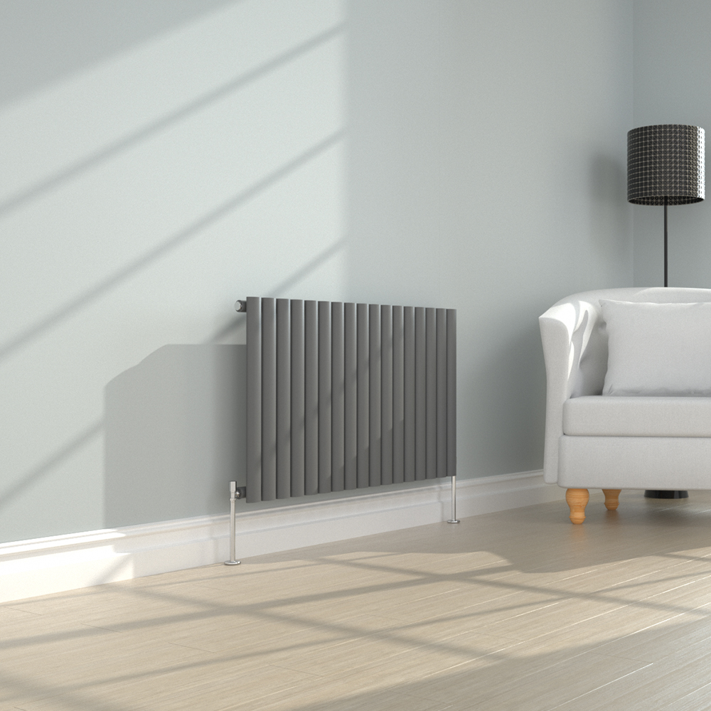 Horizontal Vertical Designer Oval Column Radiator Heating Single Double ...