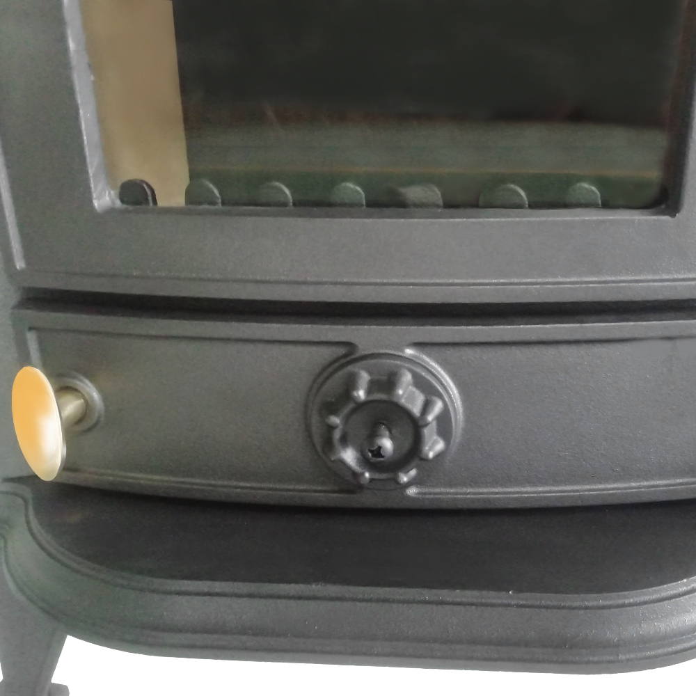 5KW Defra Approved Multifuel Stove Cast Iron Eco Design Wood Burning ...